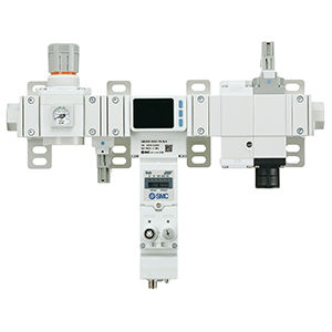 SMC Air Management System Regulator Type AMS30B-F03CECKLG ...