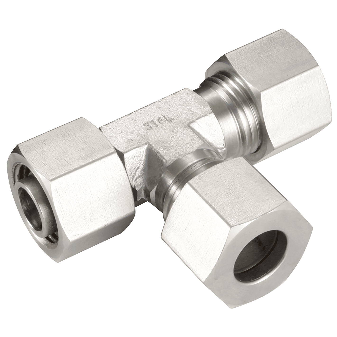 PH Industrie M30 X 2 Metric X 20MM OD Tee EVL-20S | FluidAirFittings
