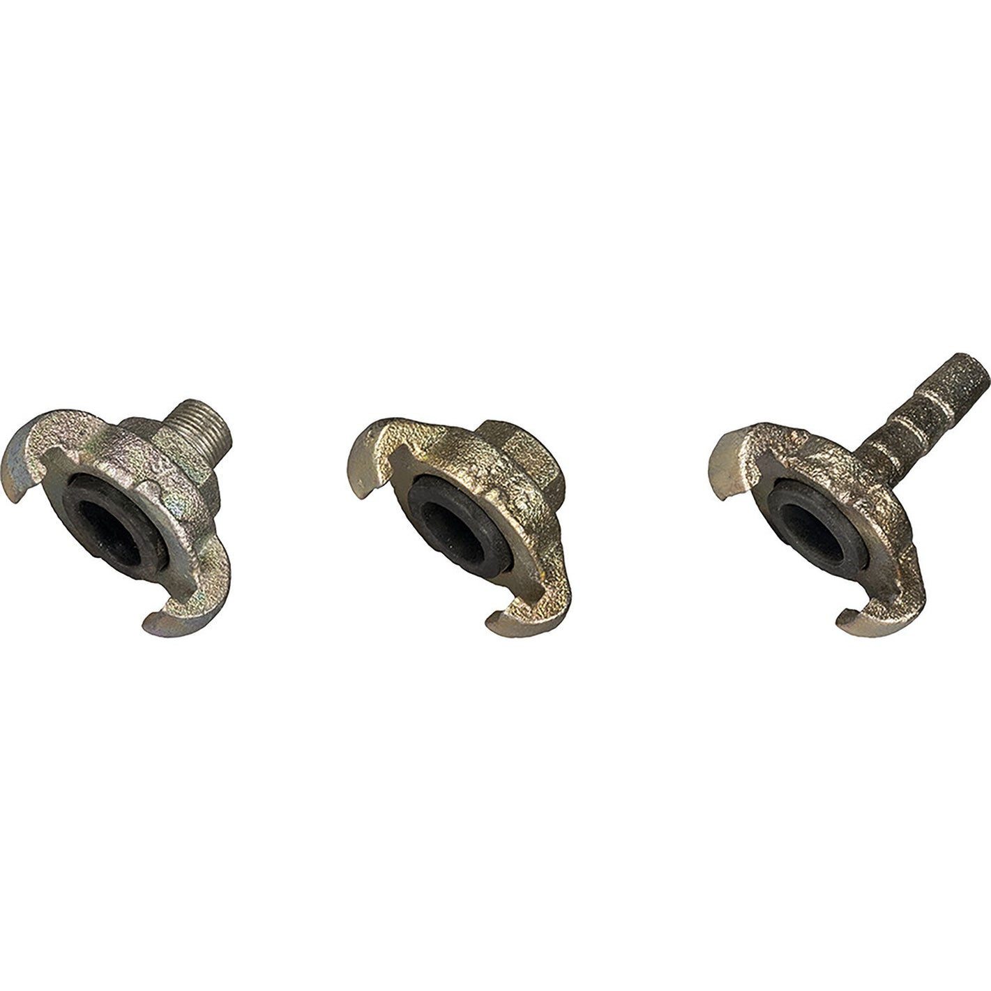 3/8" BSPT MALE CLAW COUPLING STEEL PLATED CCM-38 | FluidAirFittings