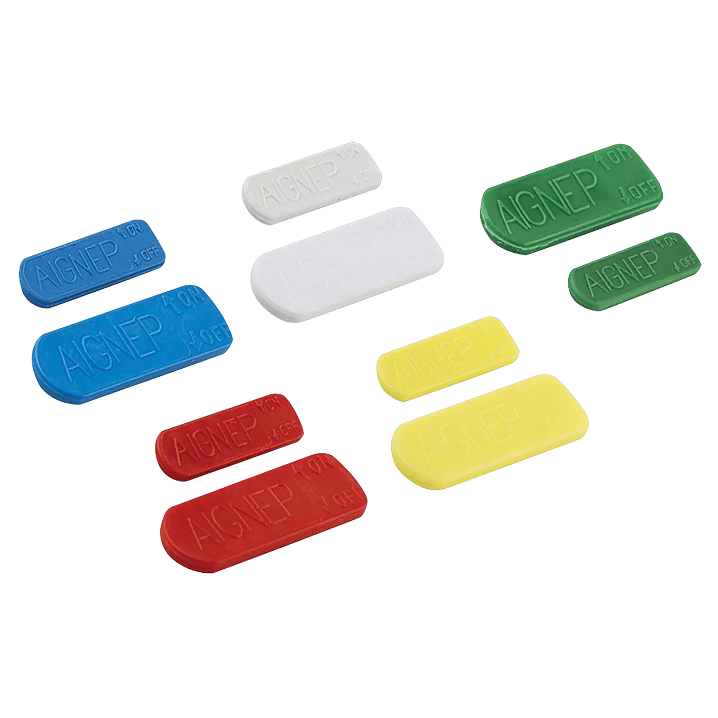 Aignep 1/2"-3/4" Brass Ball Valve Handle Insert White 6920-B-W ...