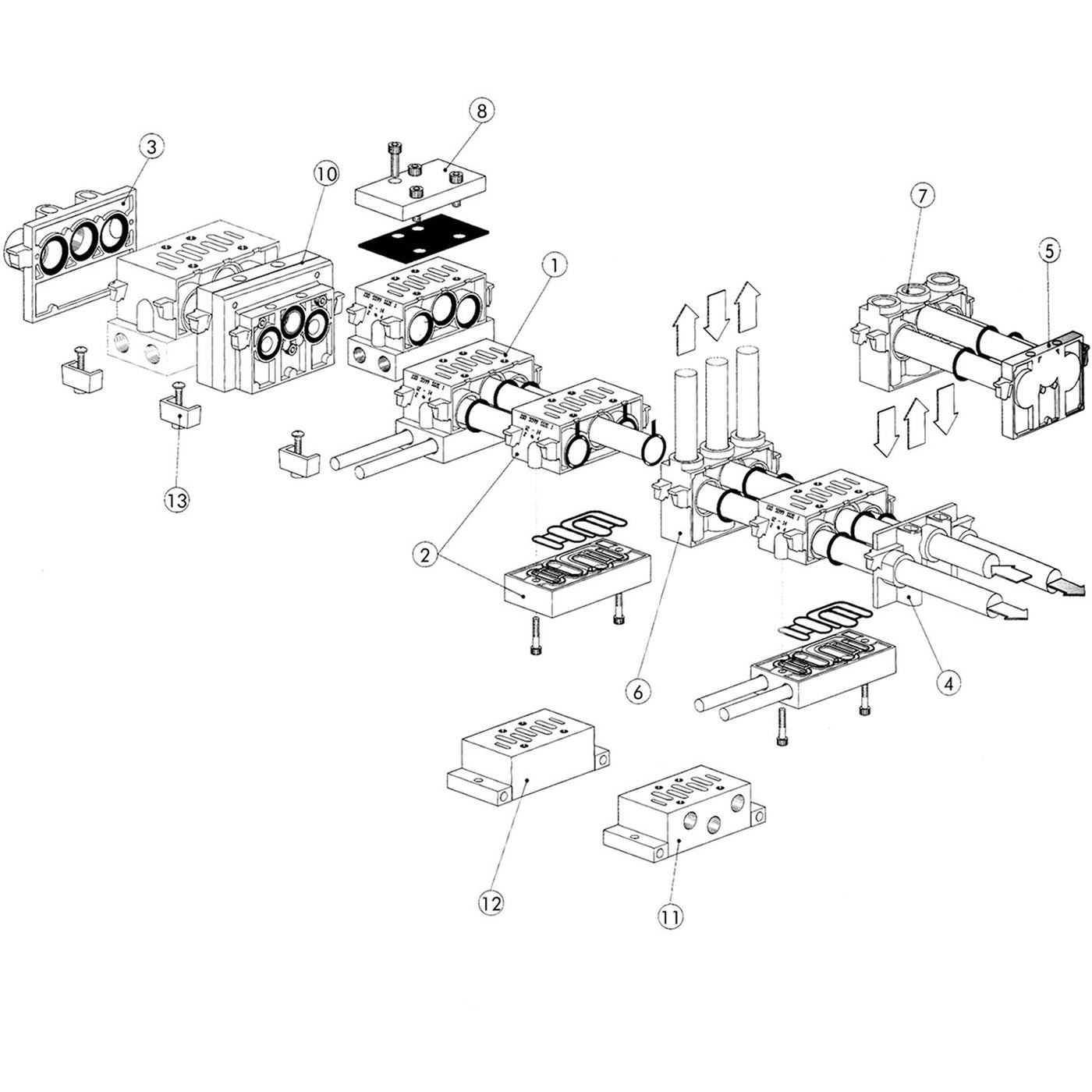Metal Work POS.9 Intermediate Diaphragm 0228001400 | FluidAirFittings