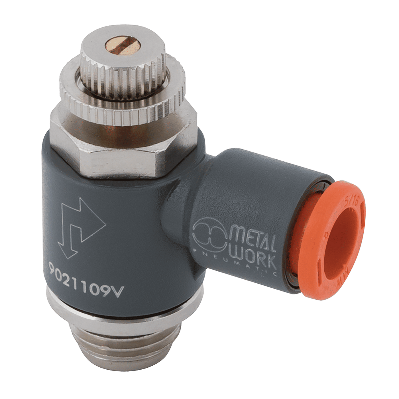 Metal Work Flow Control 12MM to 1/4"BSP 9021014C | FluidAirFittings
