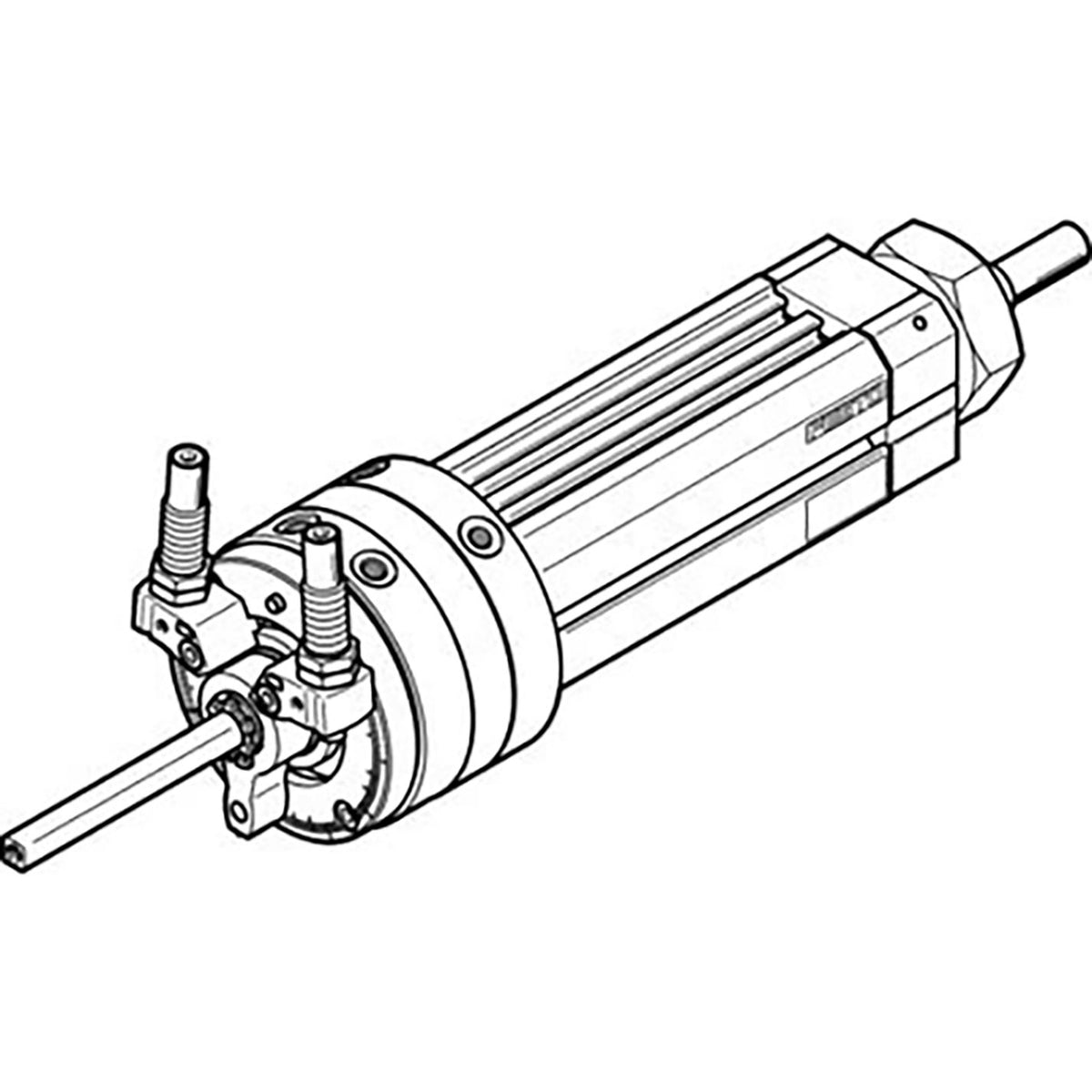 Festo M5 Female Metric Swivel/Linear Unit 556400 | FluidAirFittings