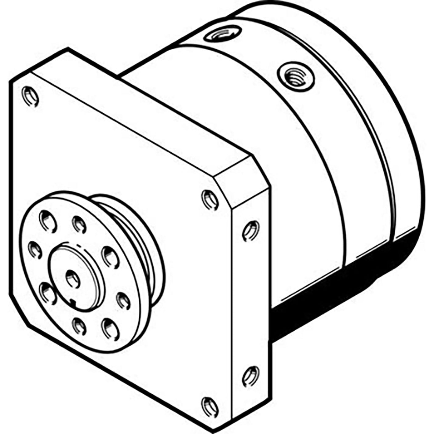 Festo 1/8" Female BSPP Semi-Rotary Drive 1145131 | FluidAirFittings