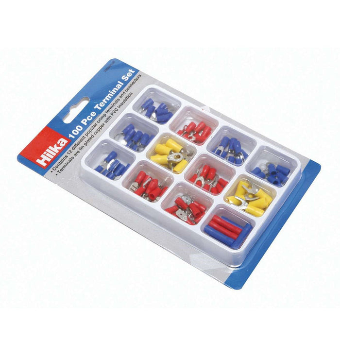 100 PIECE TERMINAL & CONNECTOR SET 28600100 | FluidAirFittings