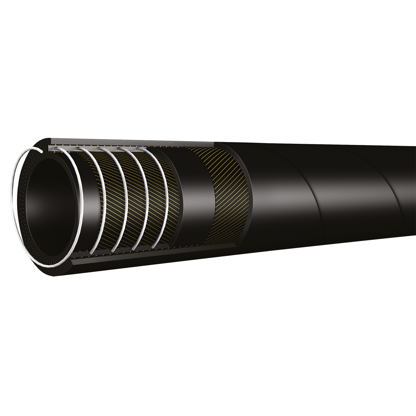 100R4-89-20 - 89mm I/D 10Bar Suction & Delivery Hose 20 Metre