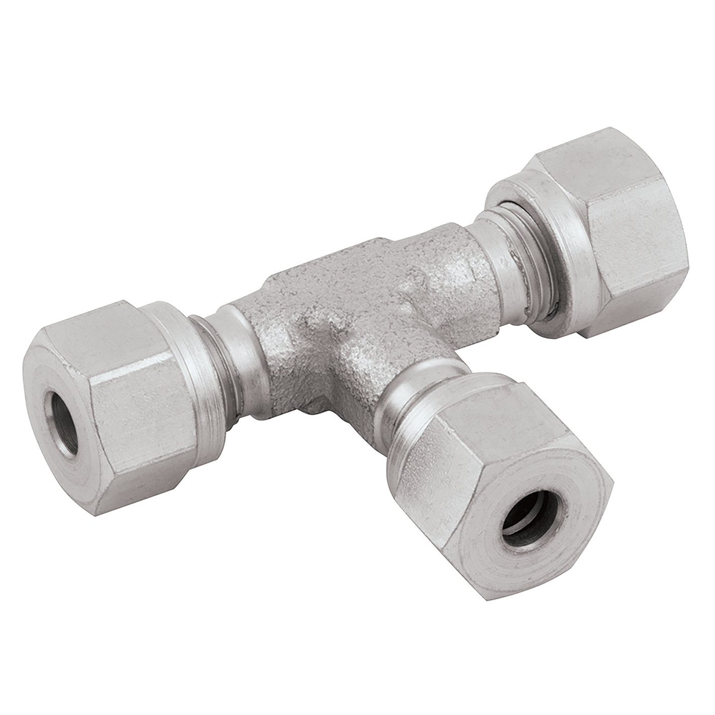 Betabite Hydraulics T8 - 1/2" O.D Equal Tee | FluidAirFittings