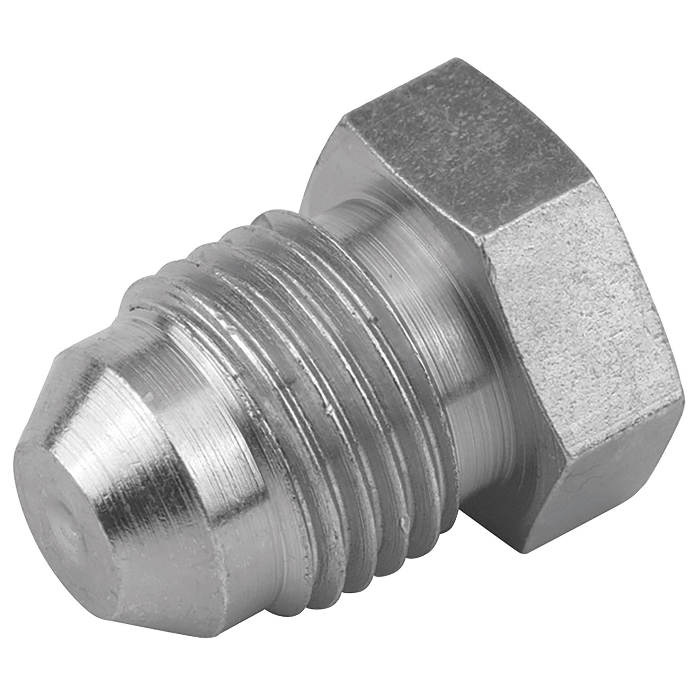 Burnett & Hillman 1/2" JIC Male Solid Plug 37 Cone 6J08 | FluidAirFittings