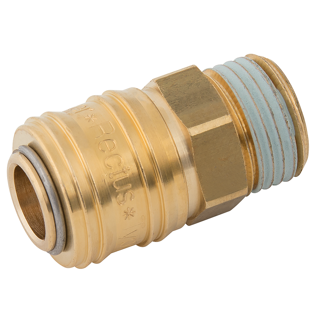 Parker Rectus 1/2" BSPP Male Coupling 26KAAW21MPX
