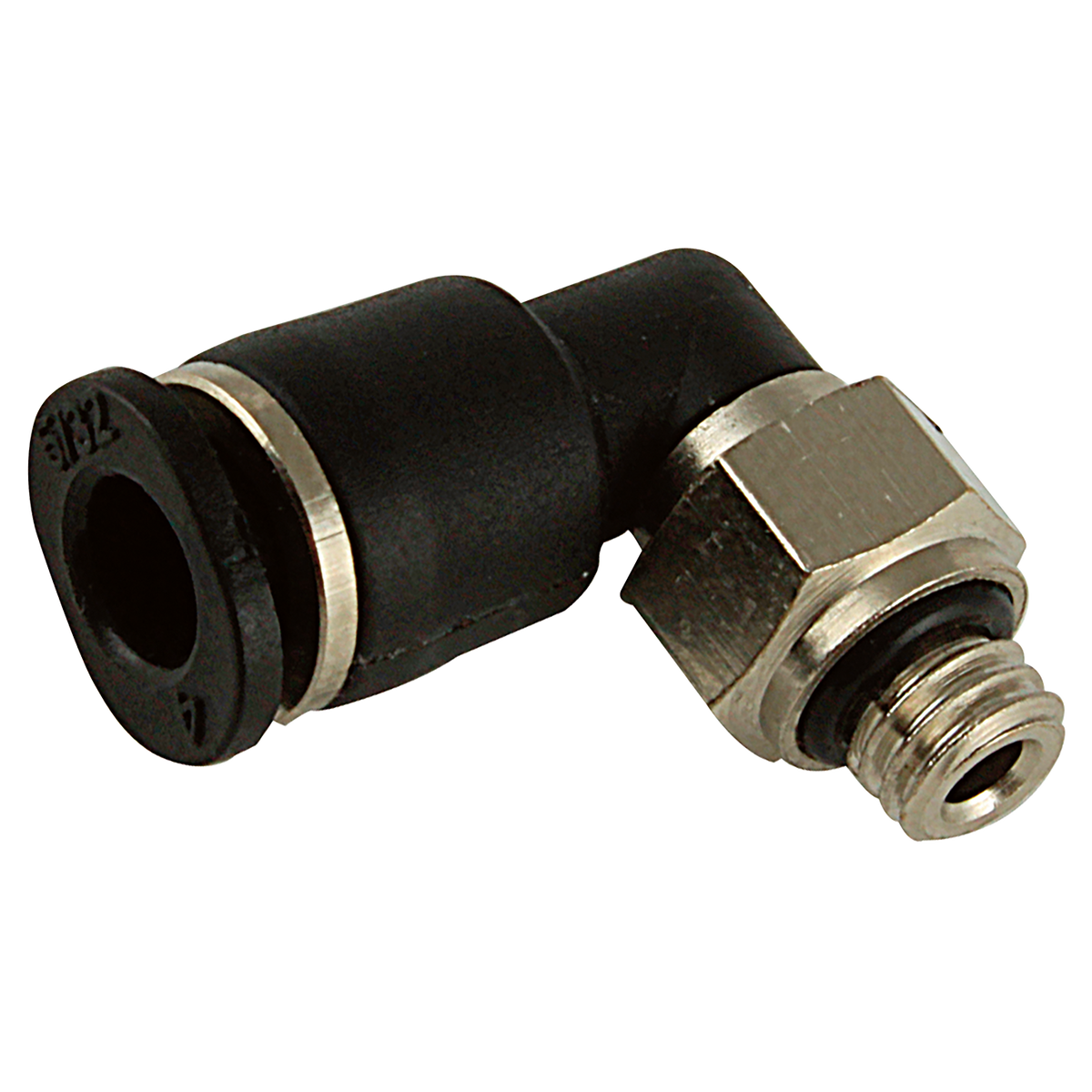 Kelm PL6-M6C - M6 x 6mm Micro Male Elbow | FluidAirFittings