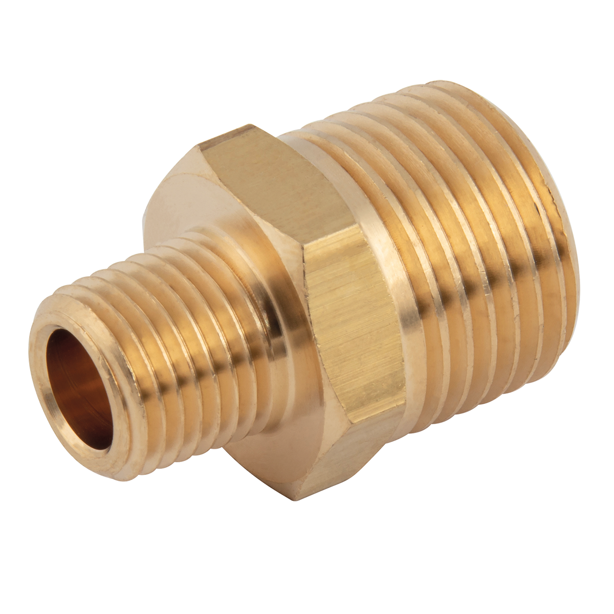 Air-Pro UP2-18-38 - 1/8" BSPT Male x 3/8" BSPT Male Unequal Adaptor ...