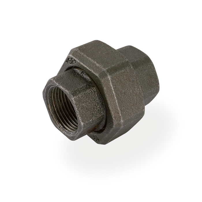 GF GF342-112N - 1.1/2"BSPP Fem/Fem Ibs Union Black Gf342 | FluidAirFittings