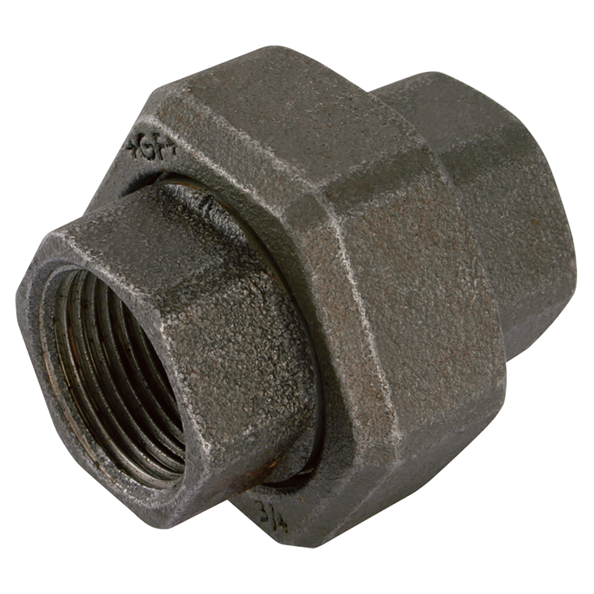 GF GF342A-1N - 1" BSPP Fem Navy Union Black Gf342A | FluidAirFittings