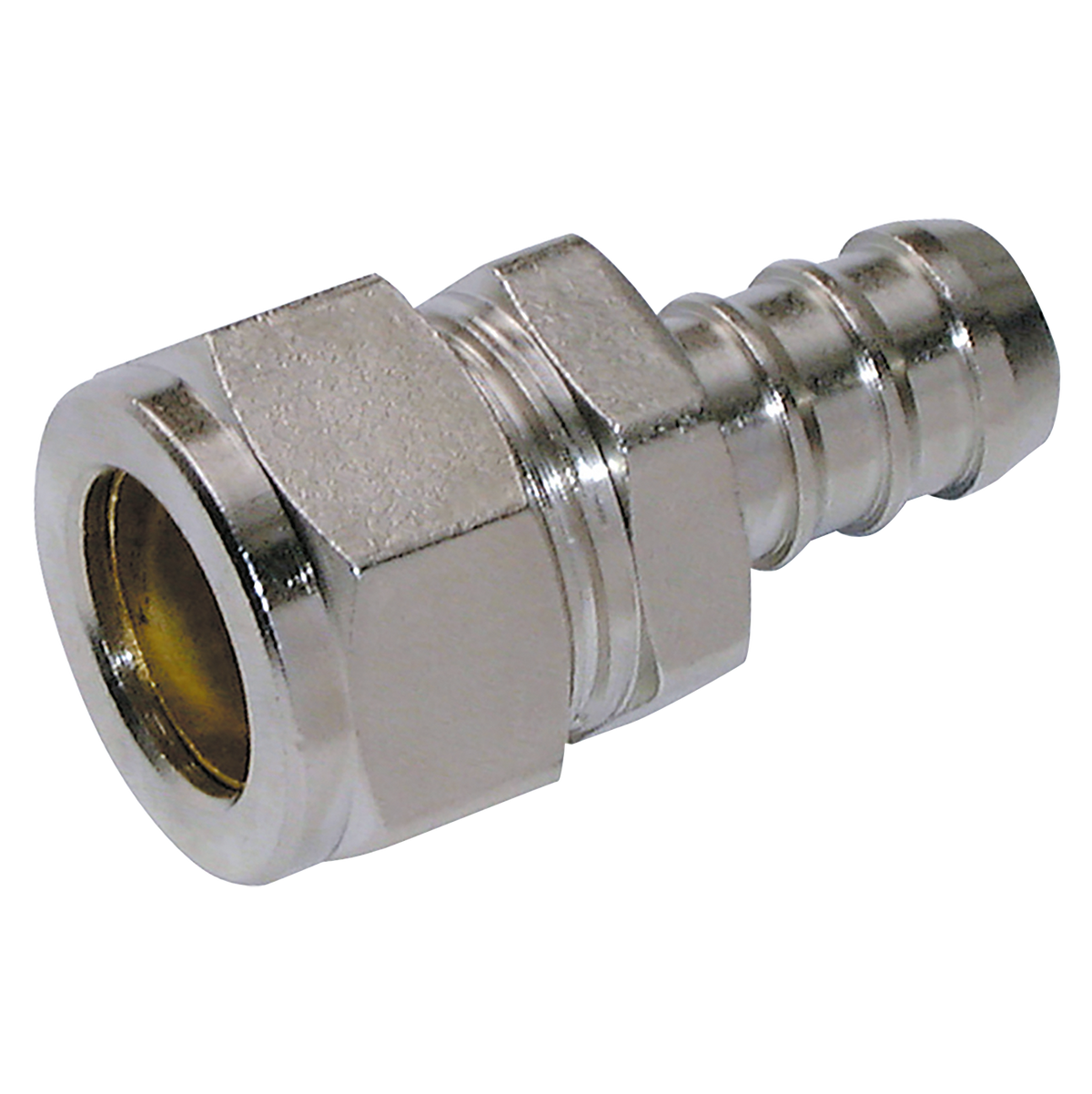 Air-Pro MB28-1Bx - 28mm Compression Nut x 25mm Hosetail — FluidAirFittings