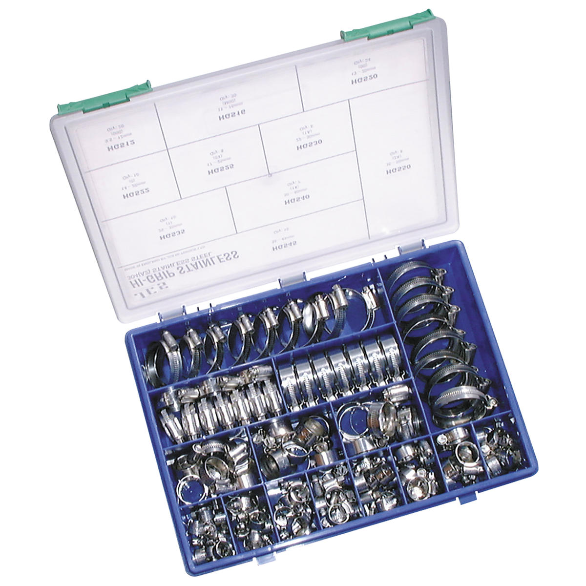 JCS HGSAB1 - 135 Assorted 18/8 Marine St/St Clips | FluidAirFittings