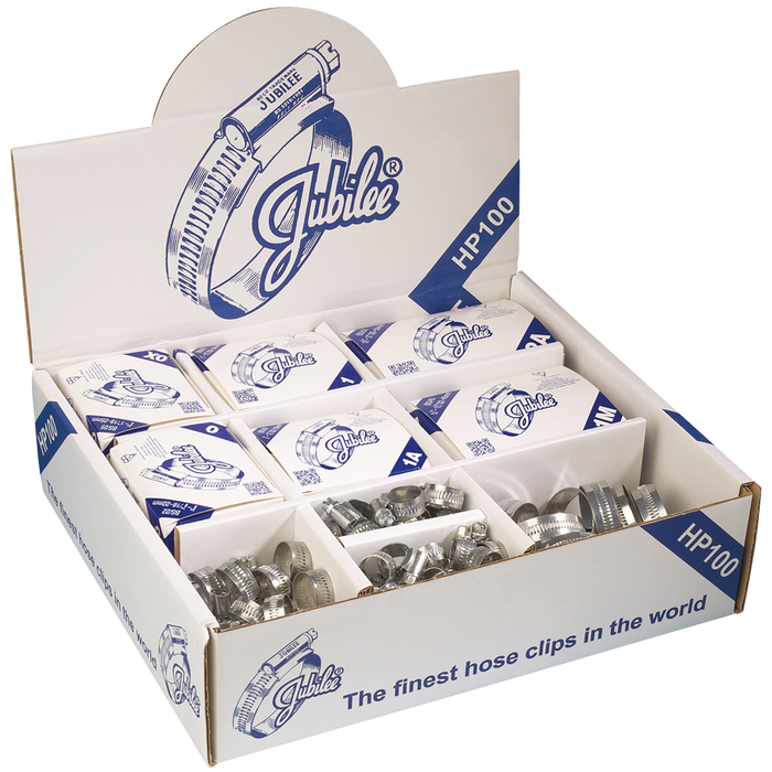 Jubilee HP100MS - Mild Steel Handy Pack 100 Clips — FluidAirFittings