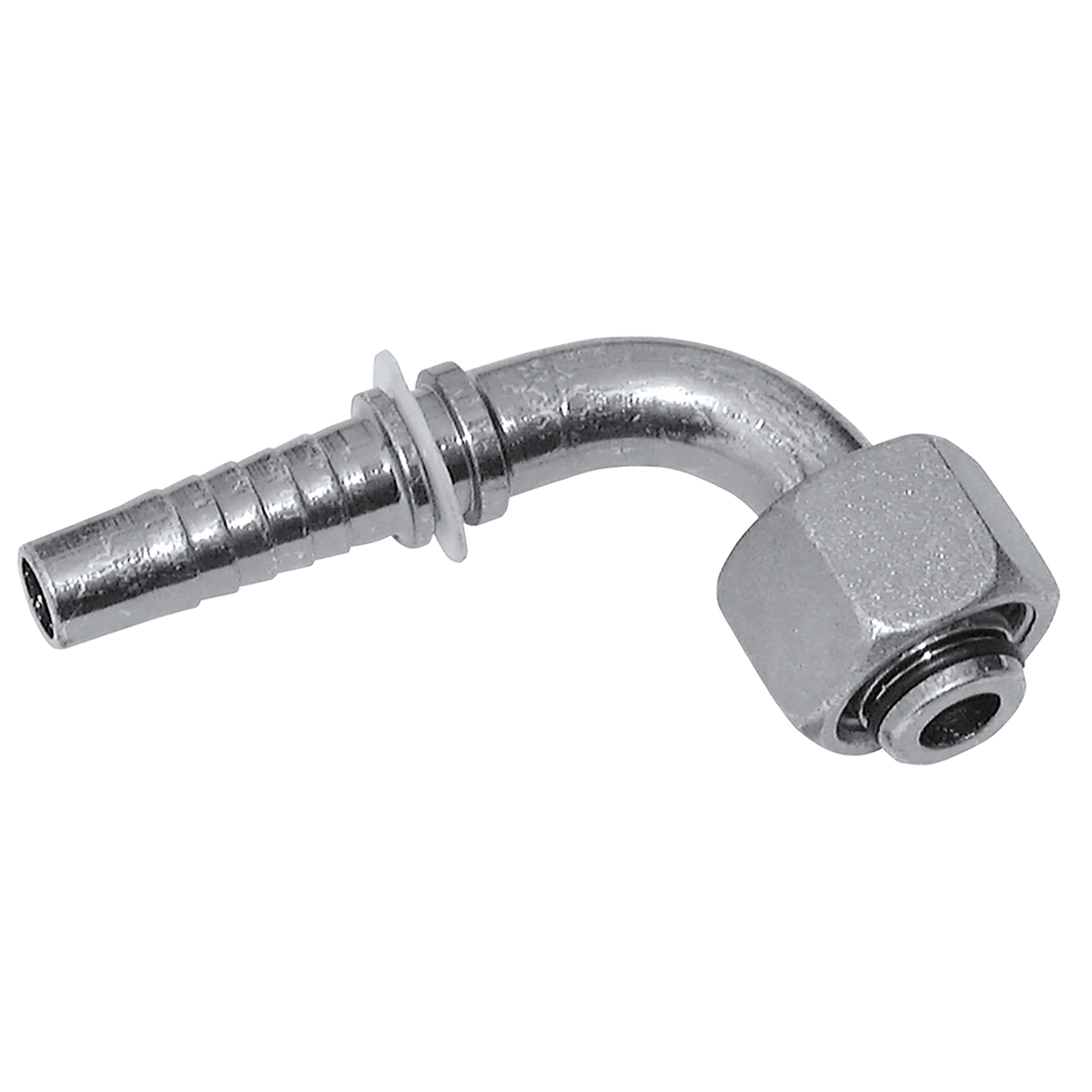 HMFL2490-M52CF - M52 x 2 Metric Female Light Duty 90° Swept Elbow ...