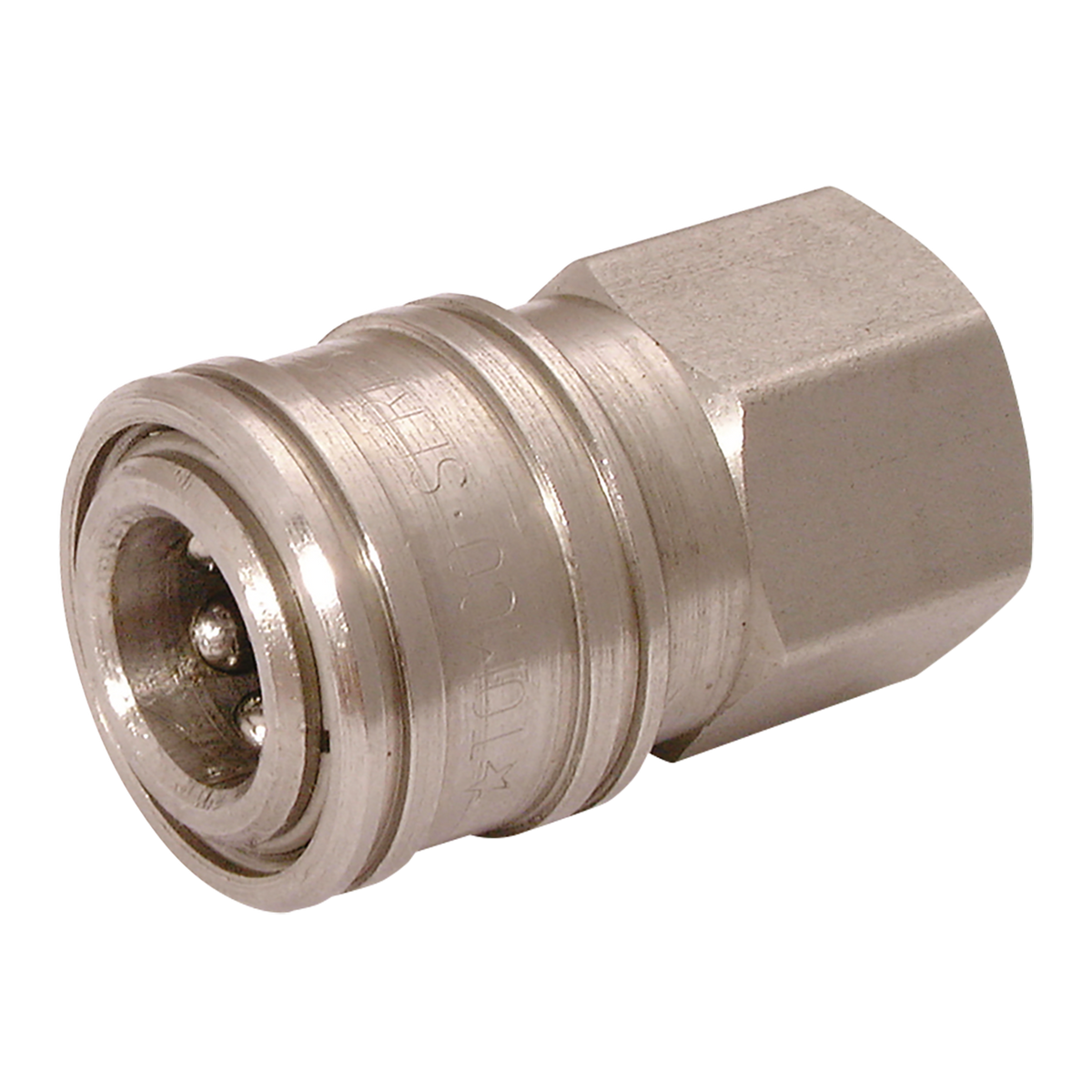 Tomco T2S-16-303 - 1/4" NPT Female Coupling | FluidAirFittings