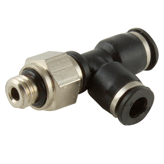 Kelm PST1/8-U10C - 10-32Unf x 1/8" Micro M.Tee Run — FluidAirFittings