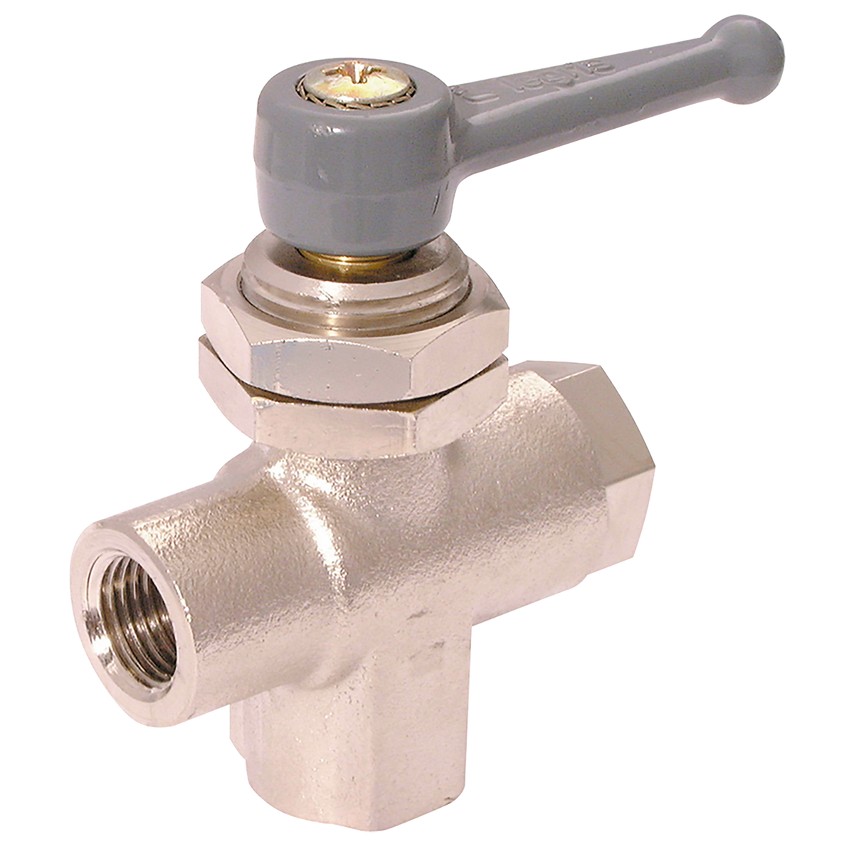 Parker Legris 1/4" BSPF X 6MM OD Ball Valve Nickel plated LE-0448 06 13 ...