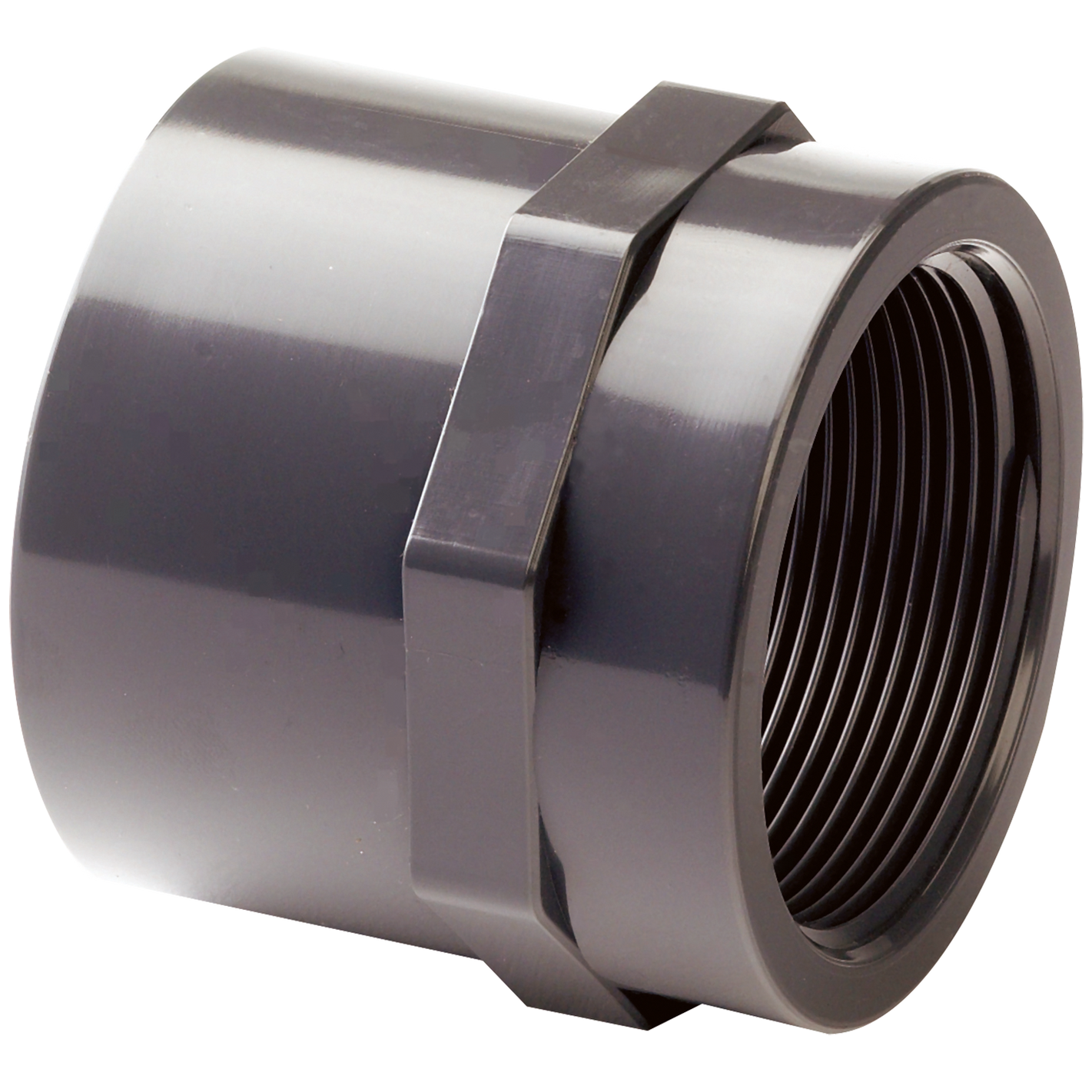Comer 63MM X 2" UPVC Plain/Threaded Socket TSO-63-2-UPVC | FluidAirFittings