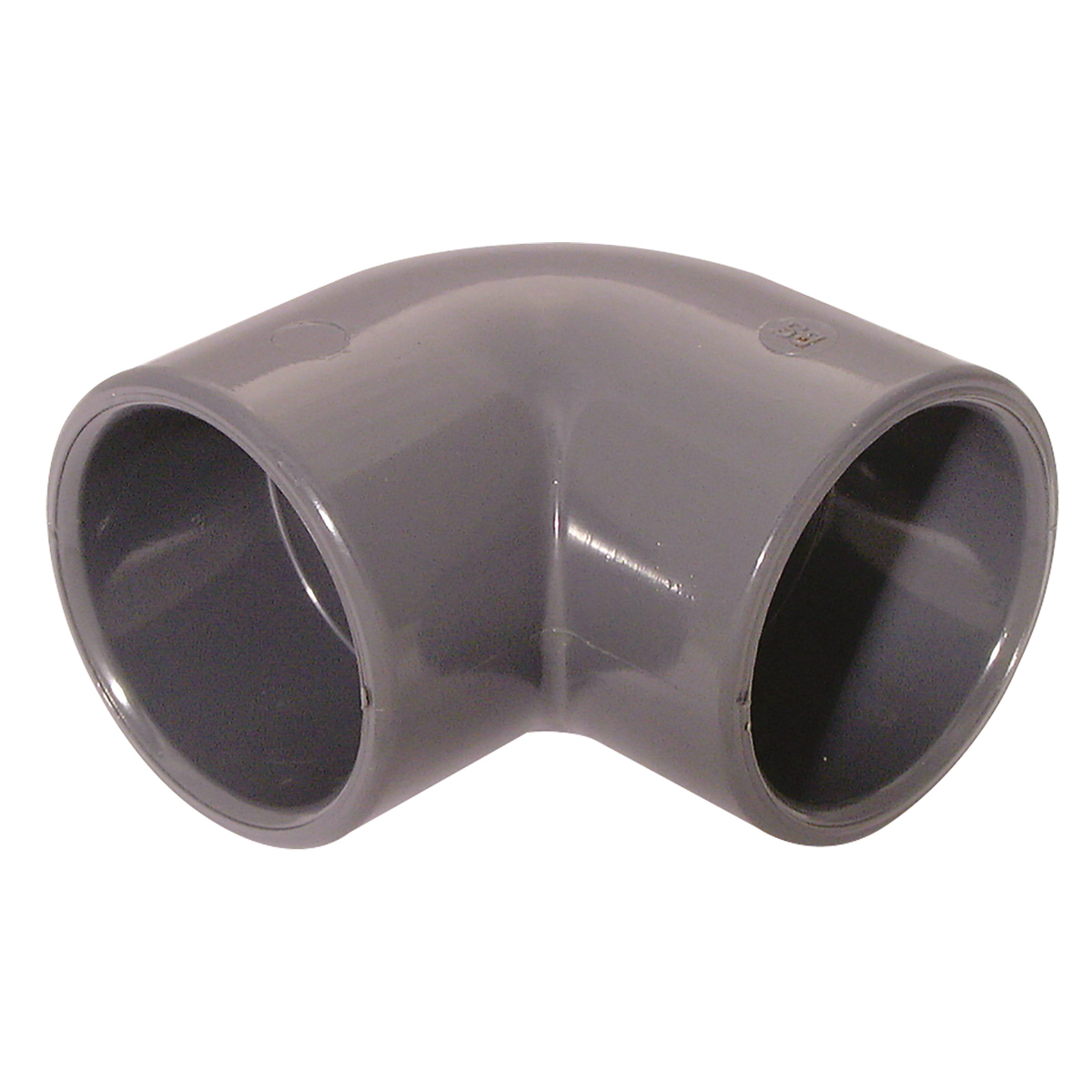 Comer EL53-4-UPVC - 4" I/D Solvent Elbow 90° UPVC D Grey | FluidAirFittings
