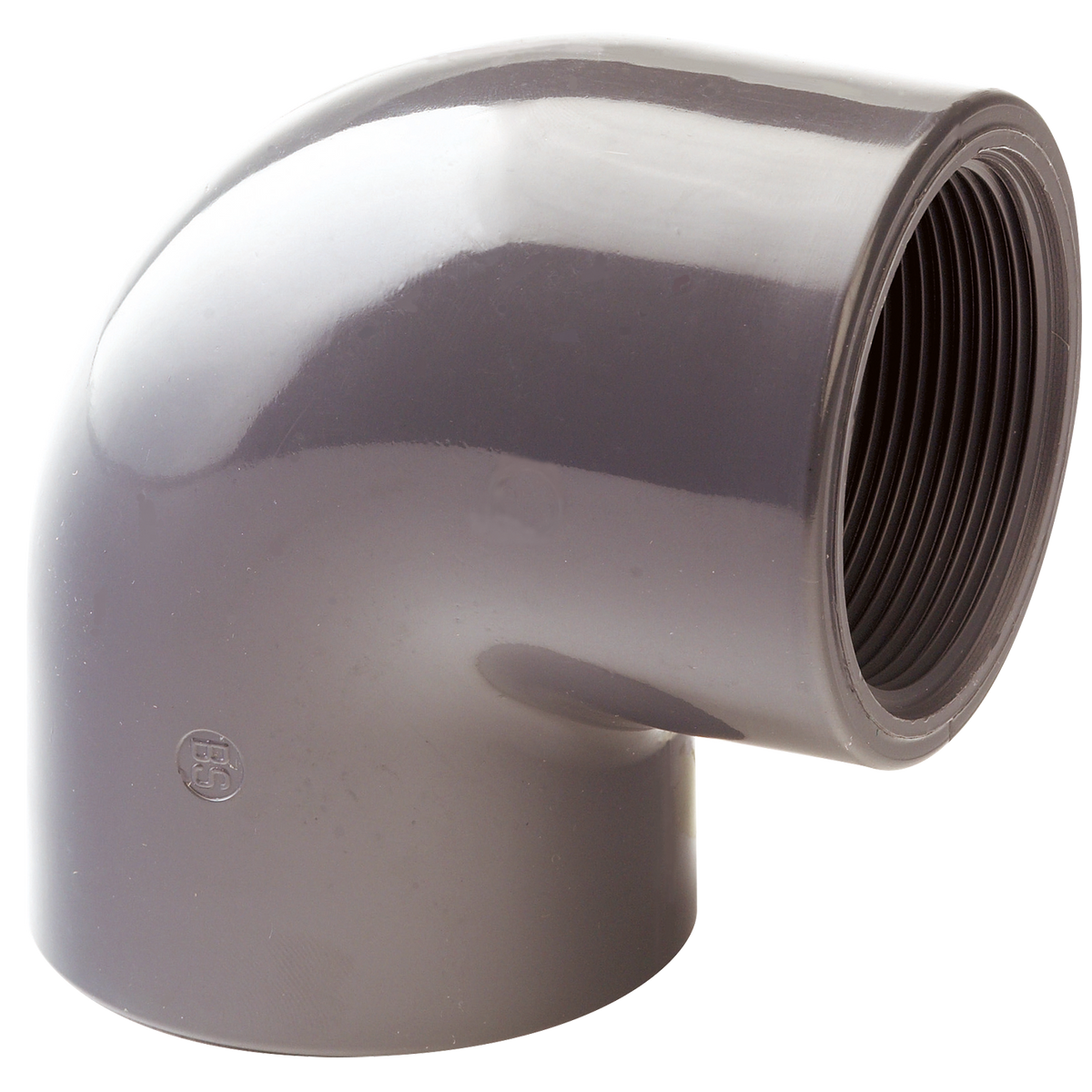 Comer PVEP2 - 2" BSP Female x 2" I/D 90° PVC — FluidAirFittings