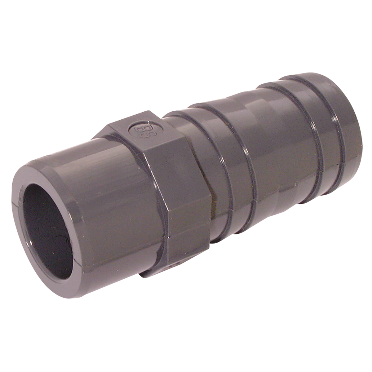 Comer HN63-34-UPVC - 3/4" I/D x 25mm O/D UPVC Hosetail D Grey ...