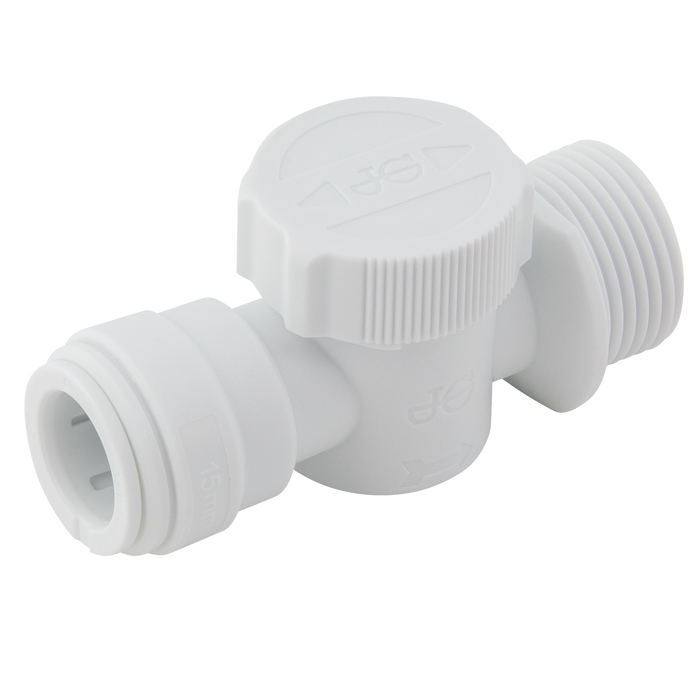 John Guest Speedfit 15APT-B - 15mm x 3/4"BSP Washing Machine Tap ...