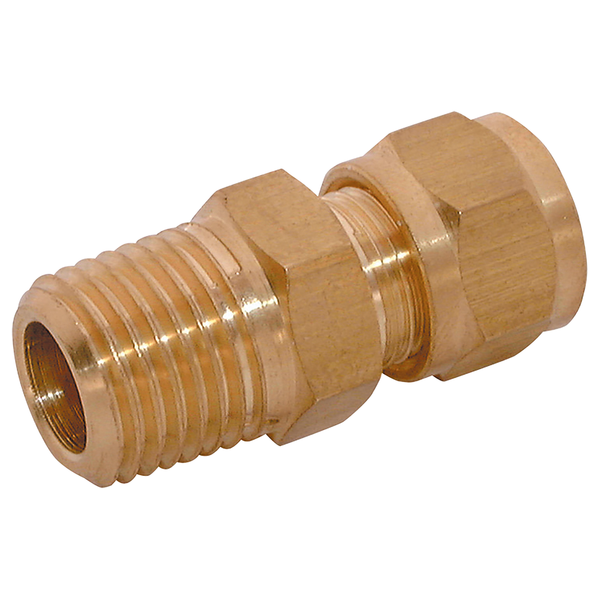 Air-Pro APMS-38-14 - 1/4" BSPT Male x 3/8" O/D Male Stud | FluidAirFittings