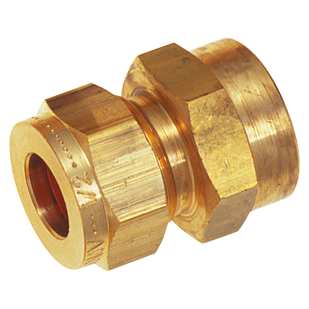 Wade Equivalent 4088/11 - 1/2" BSPP Female x 3/8" O/D Female Stud Coup ...