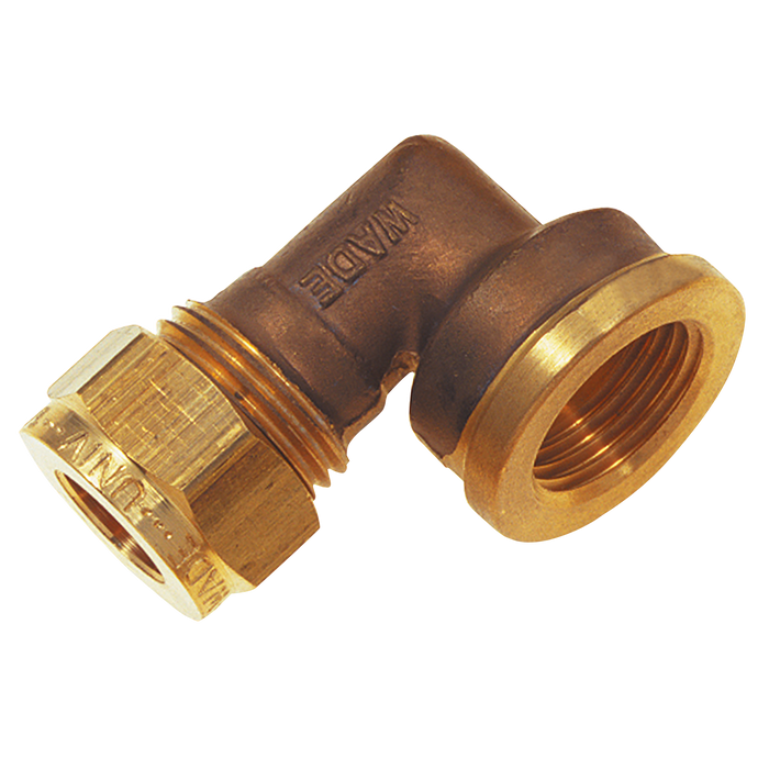 Wade Equivalent 1985 - 1/4" BSPP Female x 5/16" O/D Female Stud Elbow