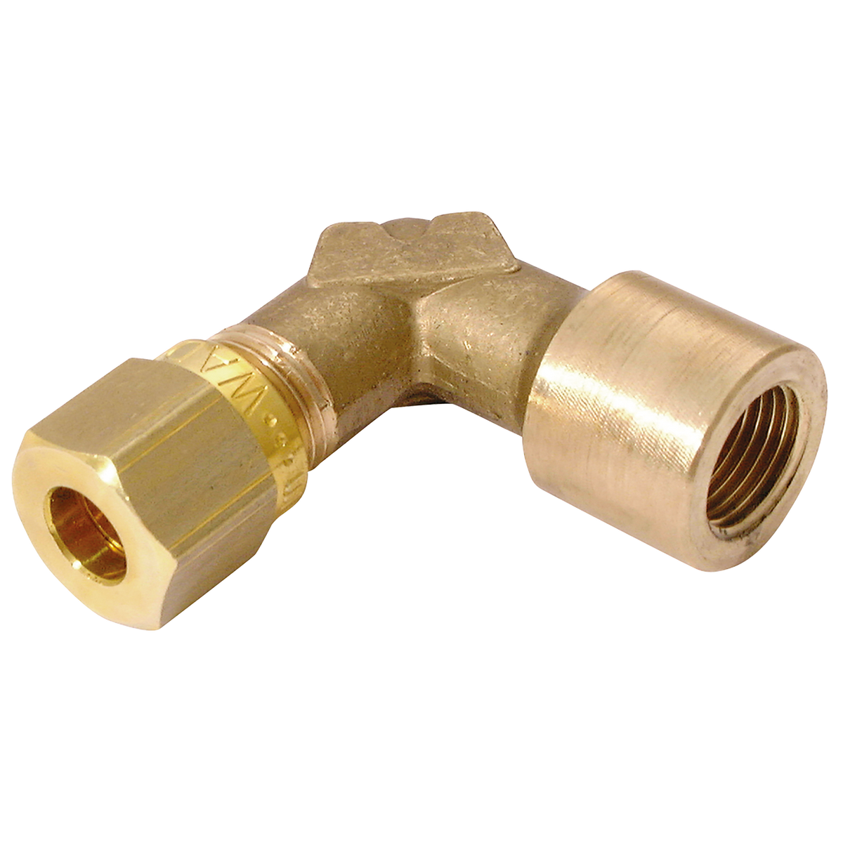 Wade Equivalent ME108/162 - 1/4" BSPP Female x 8mm O/D Female Stud Elb
