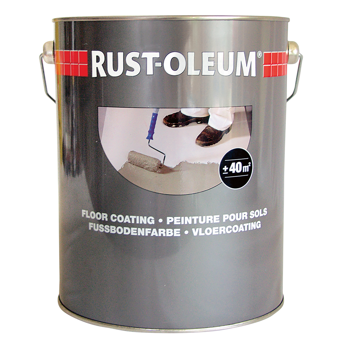 Rust-Oleum RUS-7181 - Floor Coating Std 5L Ral 7035 Light Grey ...