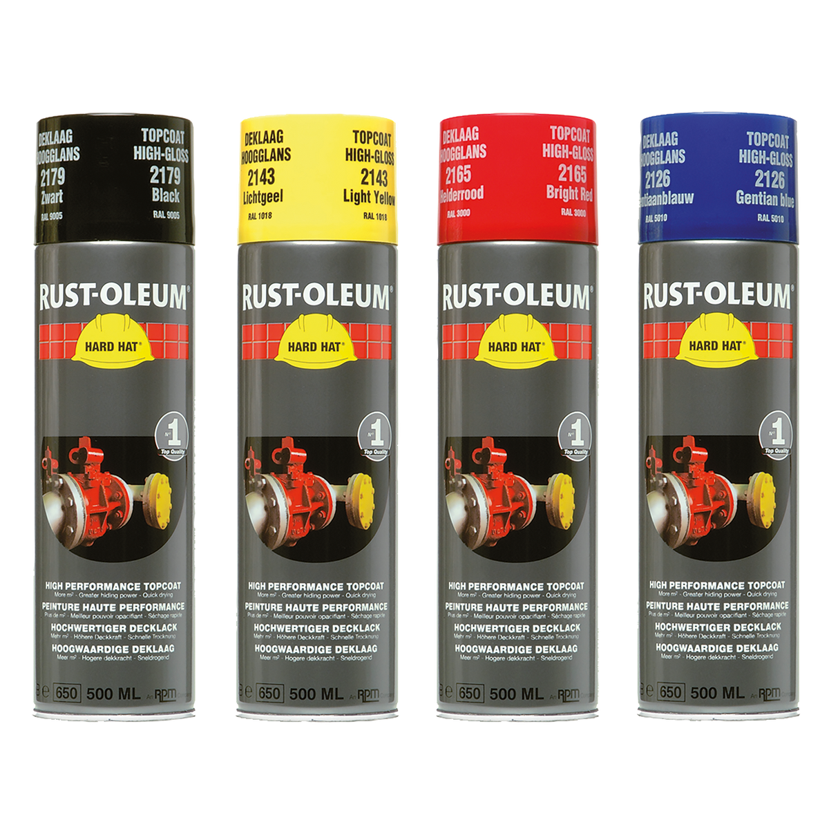 Rust-Oleum Topcoat Spray RAL 5005 Signal Blue RUS-2124
