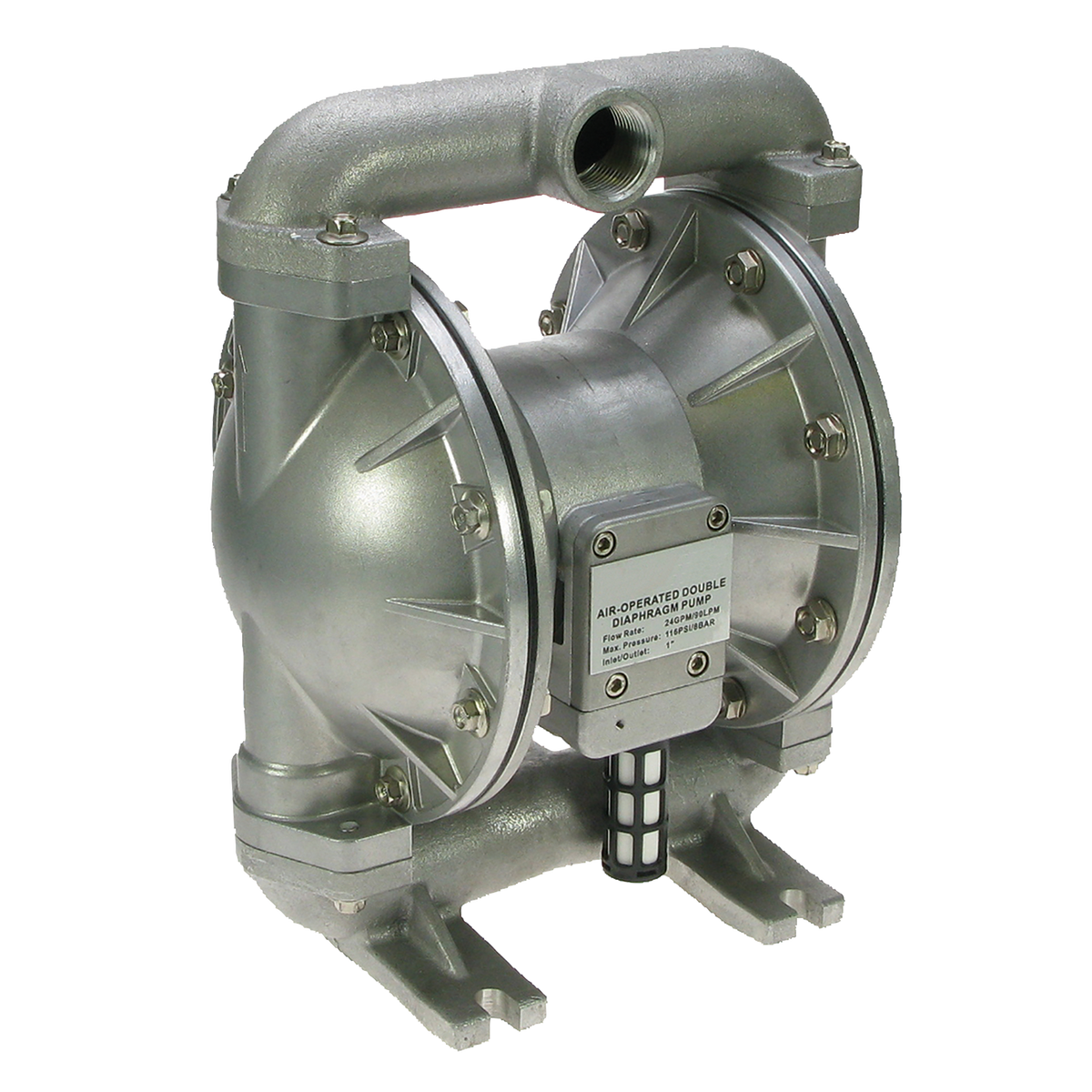 ADP.90AN - Aluminuim Diaphragm Pump 90Lpm | FluidAirFittings
