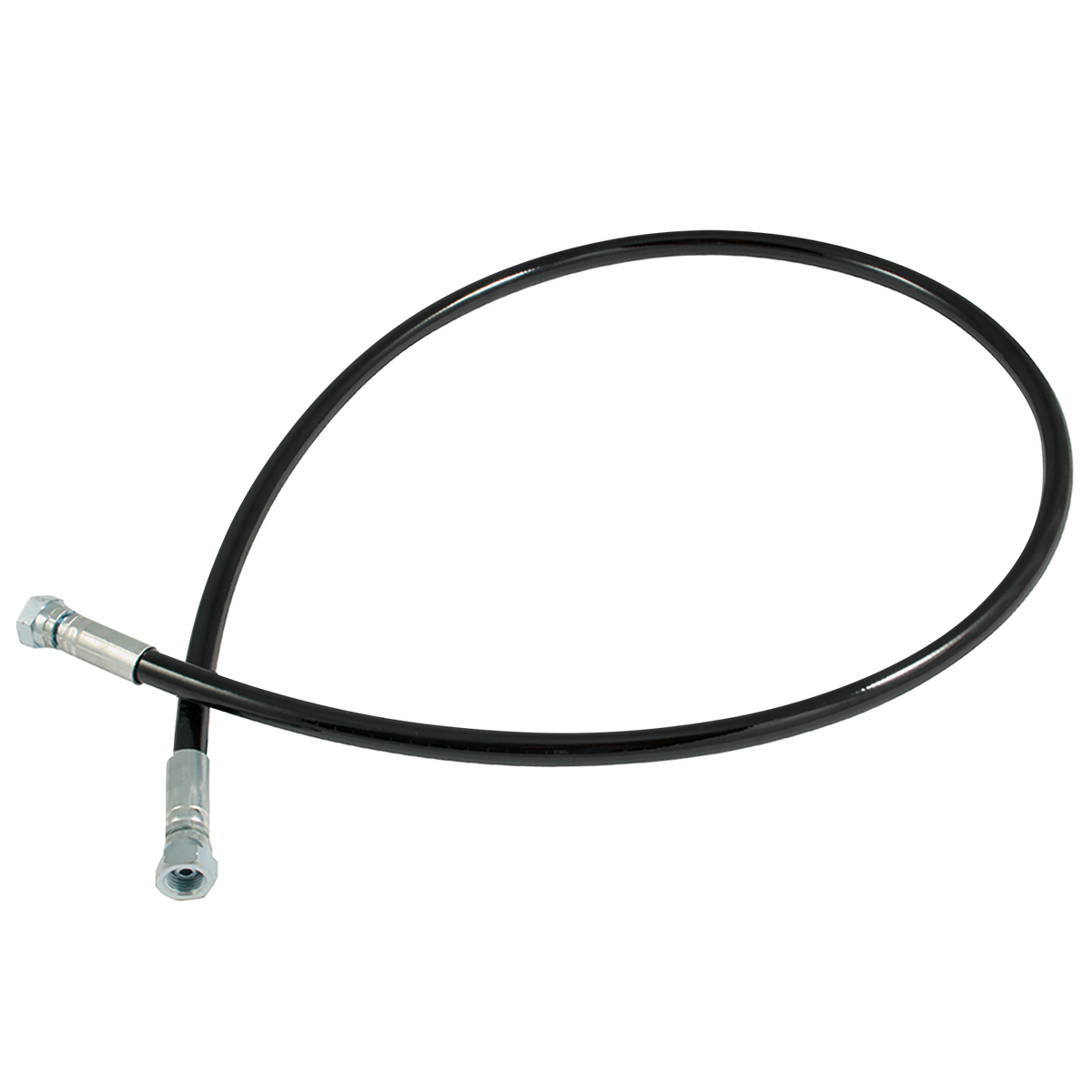 7BFF44-750 - Thermo Flexi Oil Line 1/4" F/F x 750mm | FluidAirFittings