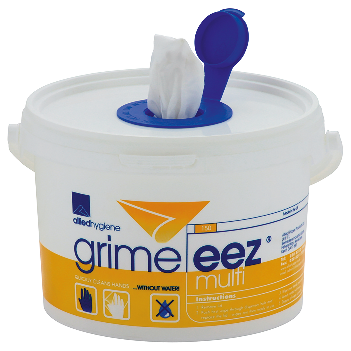 Allied Hygiene Multi Degreasing Wet Wipes X 150 IPGM | FluidAirFittings
