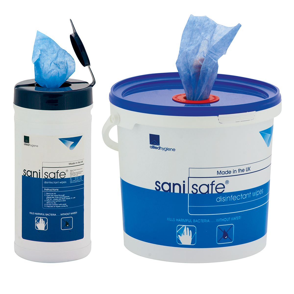 Allied Hygiene IPSS4 - Sani Safe Wet Wipes x 200 | FluidAirFittings