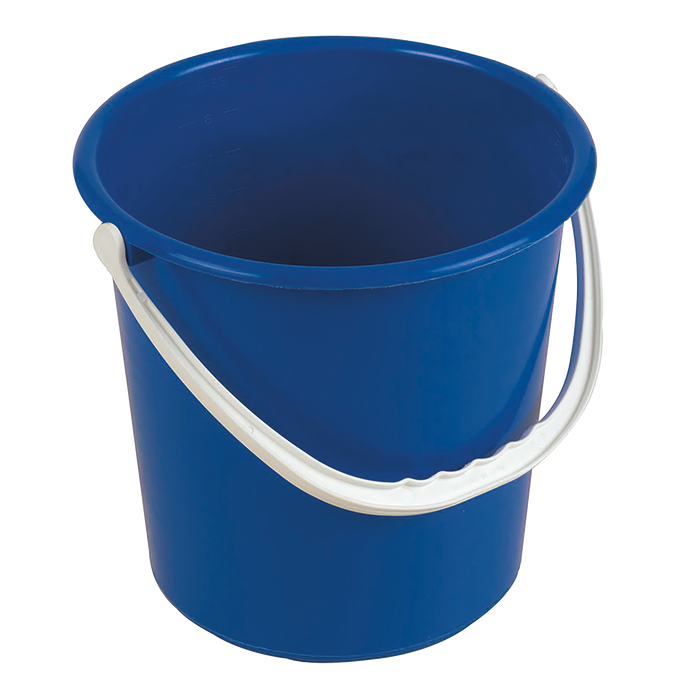 MBK8 9LT-BLUE - 9Ltr Polypropylene Bucket Blue | FluidAirFittings