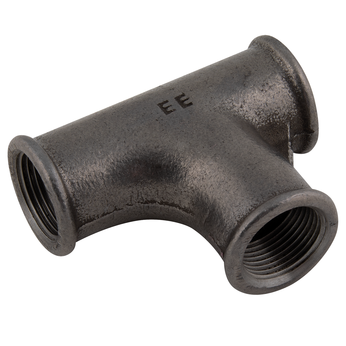 EE-EE-MI131-1N - 1 " BSPP Pitcher Tee Black — FluidAirFittings