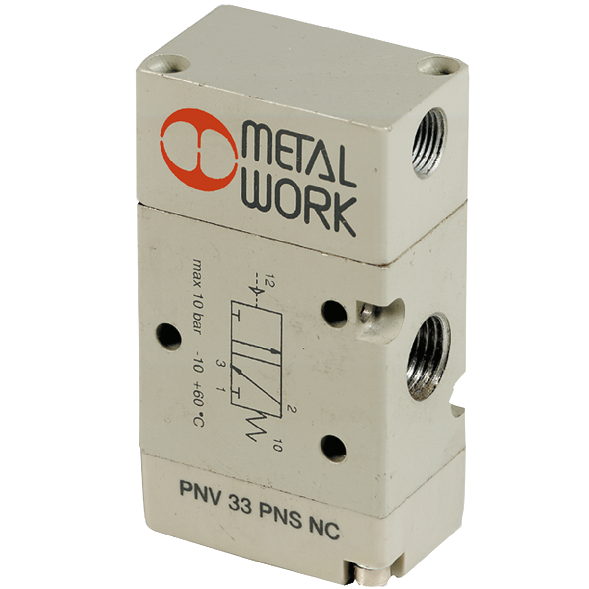 Metal Work 740010200 - S70 Valve 3/8 3/2 Pilot/Spring | FluidAirFittings