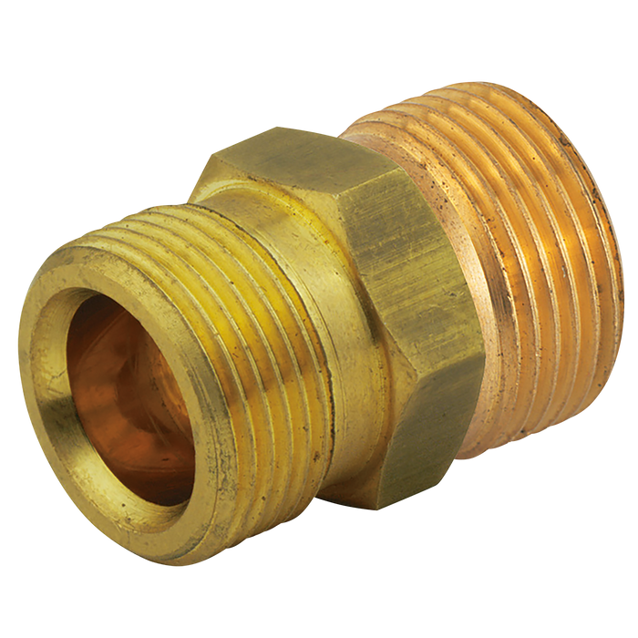 Hiprho PWAB-22mm - M22 x M22 Male Adaptor | FluidAirFittings