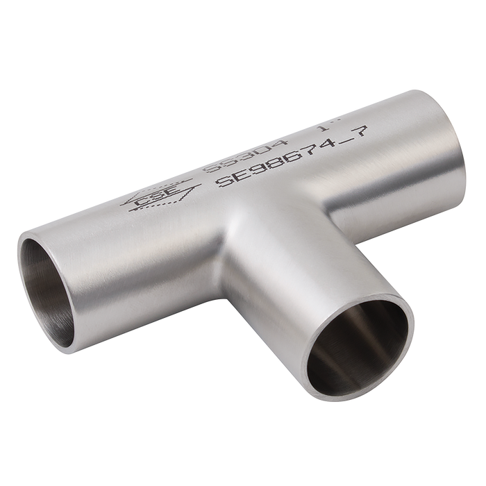 FT Pro 2" Equal Tee Pol 316L BS7WWW-316-2 | FluidAirFittings