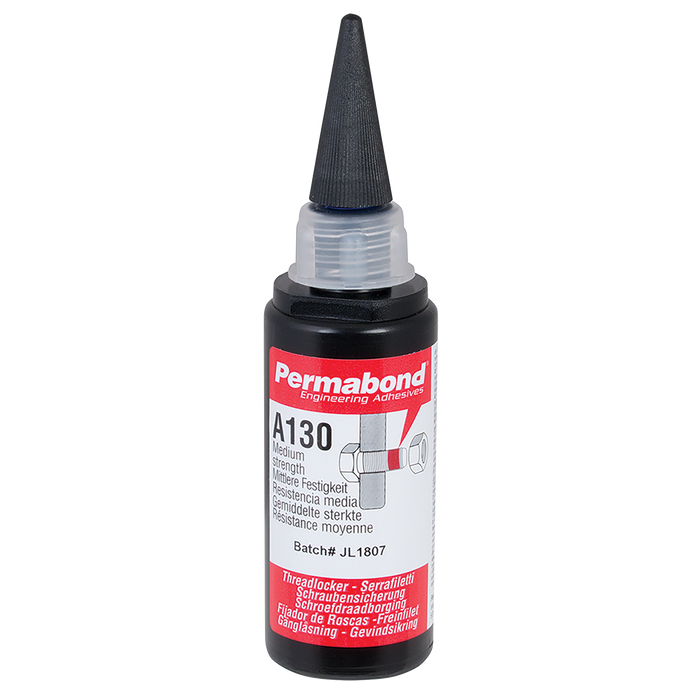 Permabond A130 - Low Straightength Threadlocker 50Ml | FluidAirFittings