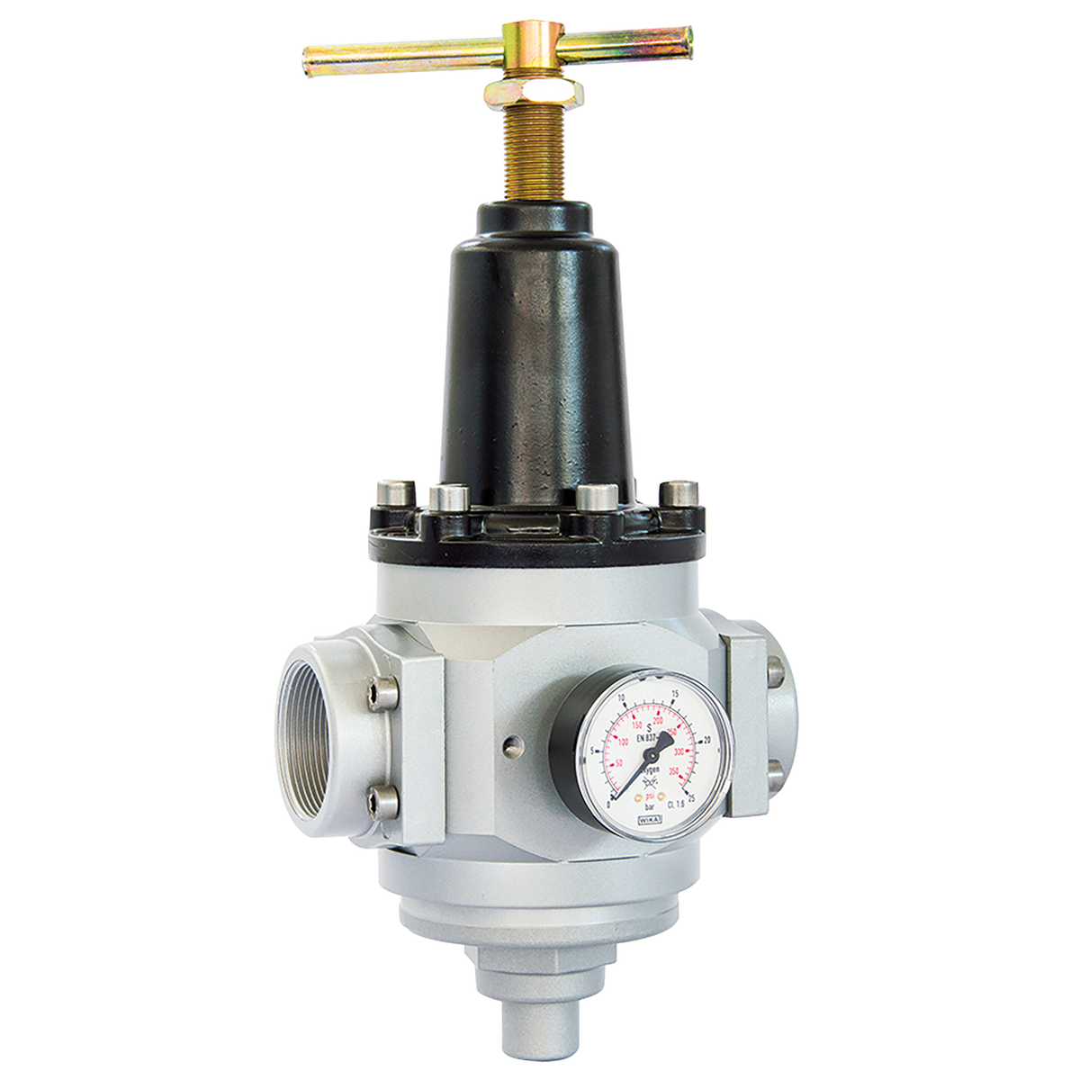 Insert Deal R130-12-AL - Aluminum Pressure Regulator G1.1/2" 1.5-15Bar ...