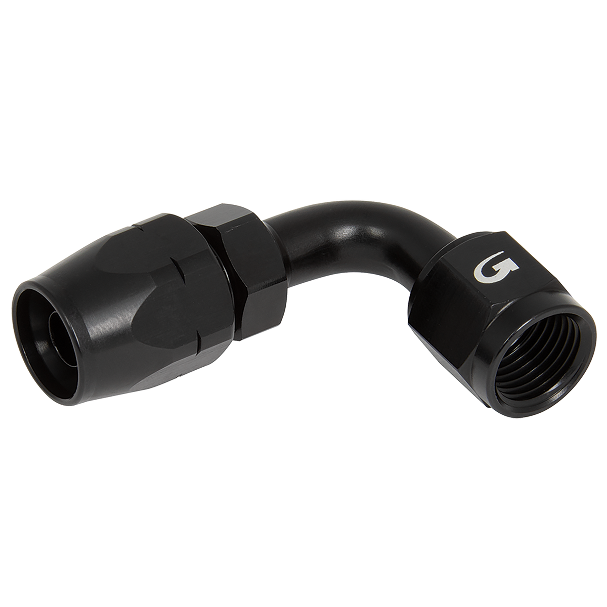 Goodridge 236-9010BK - 7/8" x 14 JIC/Unf Female Swept 90° Alloy Fitting ...