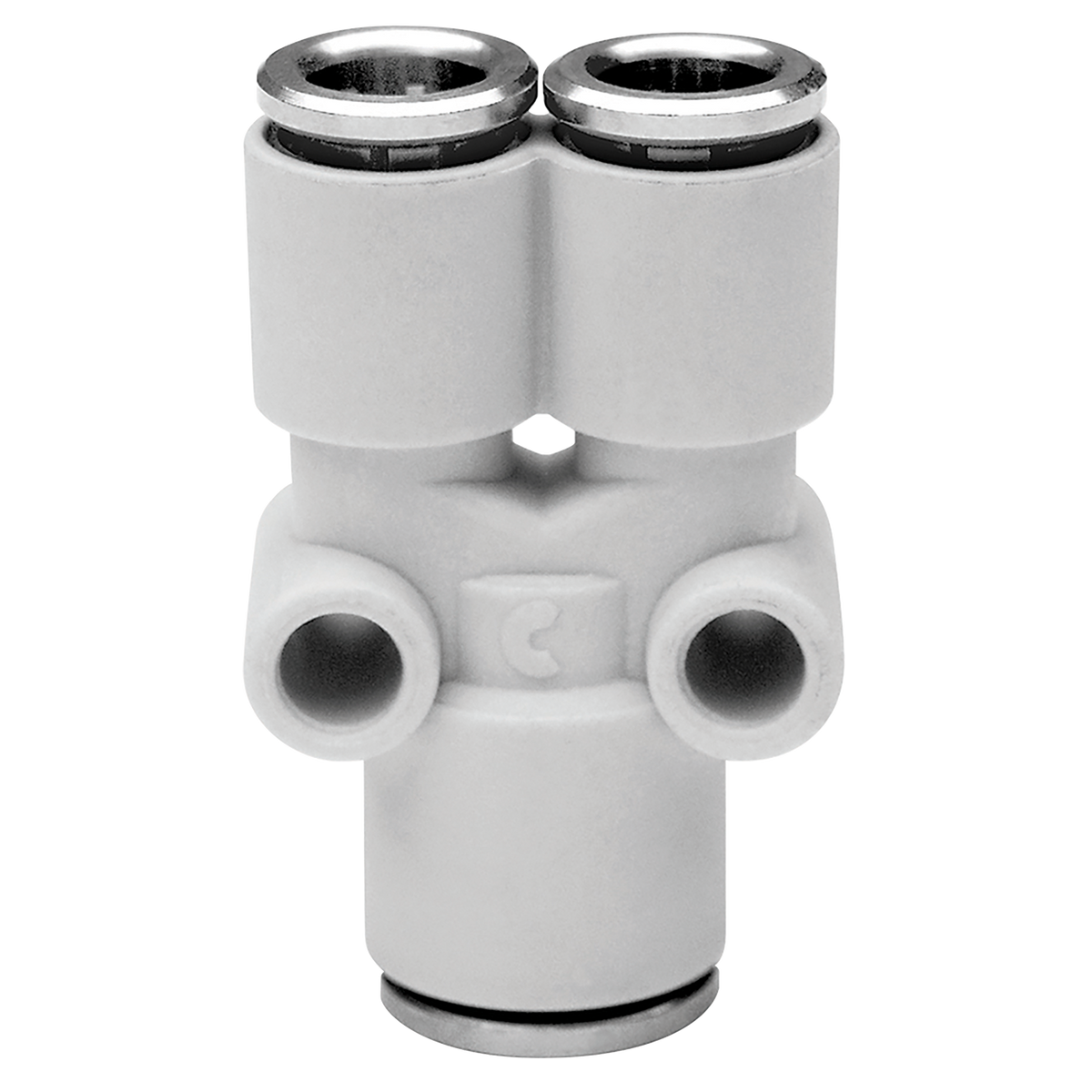 Camozzi 7560 10 - 10mm O/D Tube S7000 Equal Y | FluidAirFittings