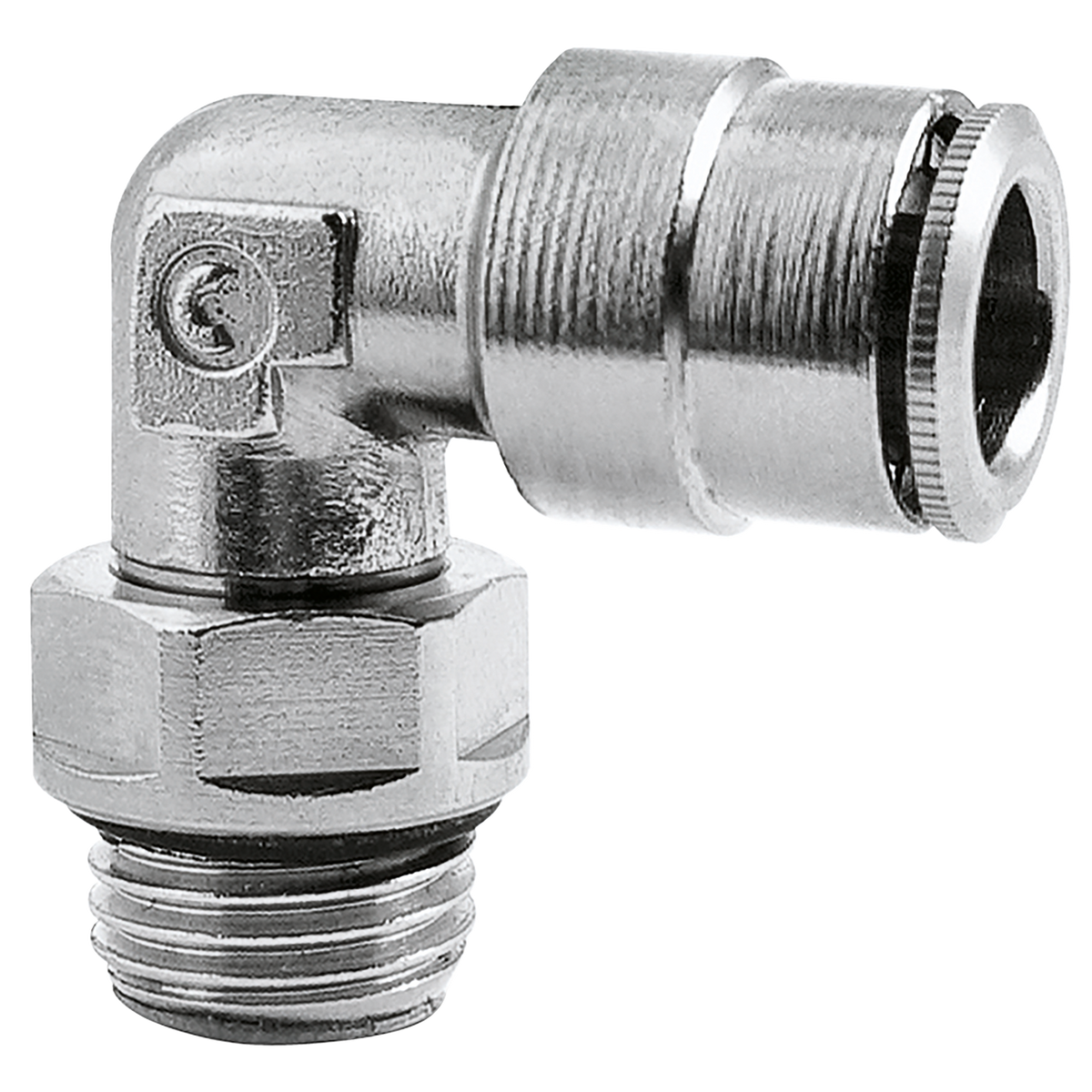 Camozzi 6522 6 M5 - 6mm O/D x M5 Met Male Stud Elbow O-Ring ...