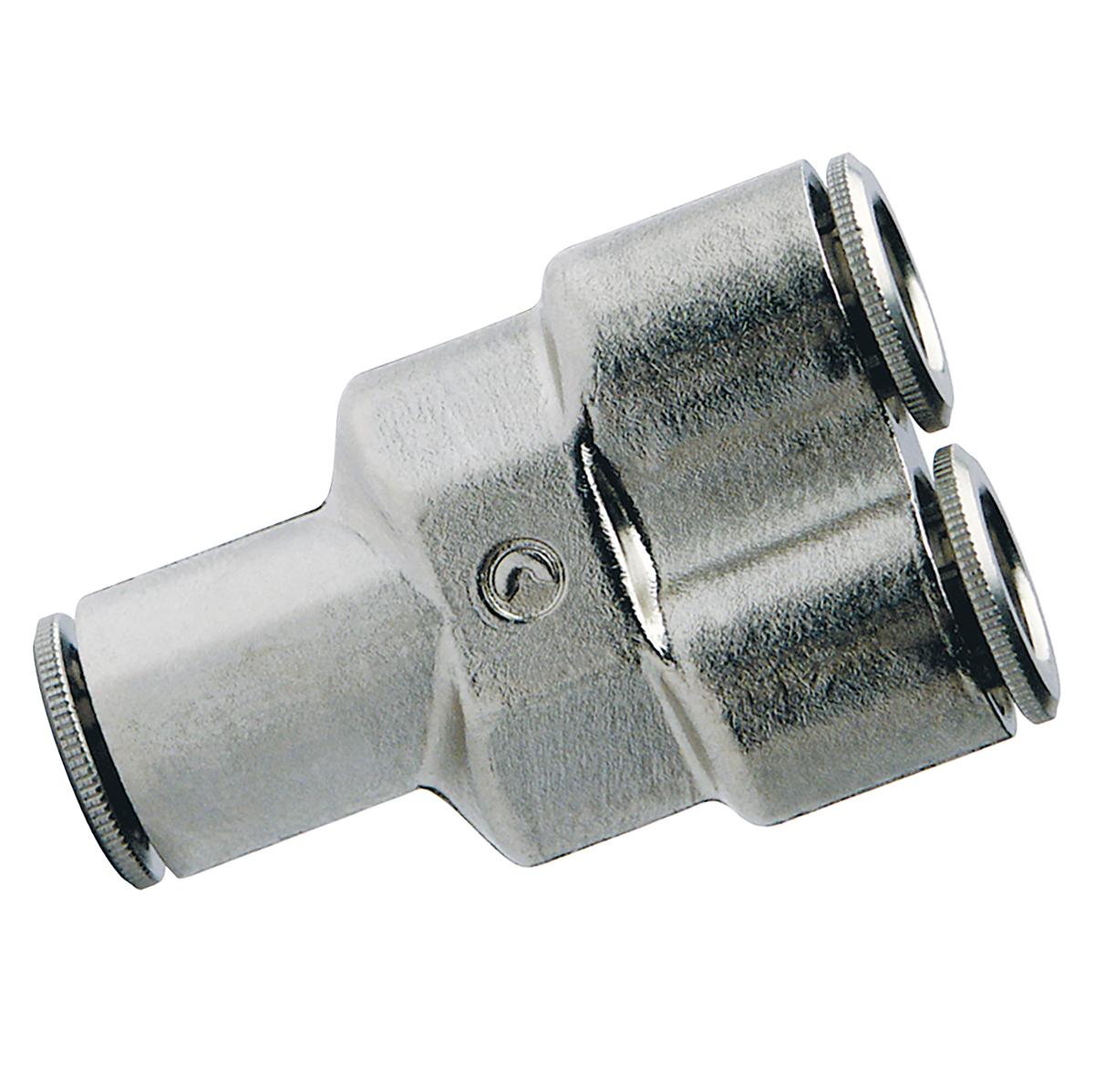 Camozzi 6560 6 - 6mm O/D Equal Y Connector Push In | FluidAirFittings